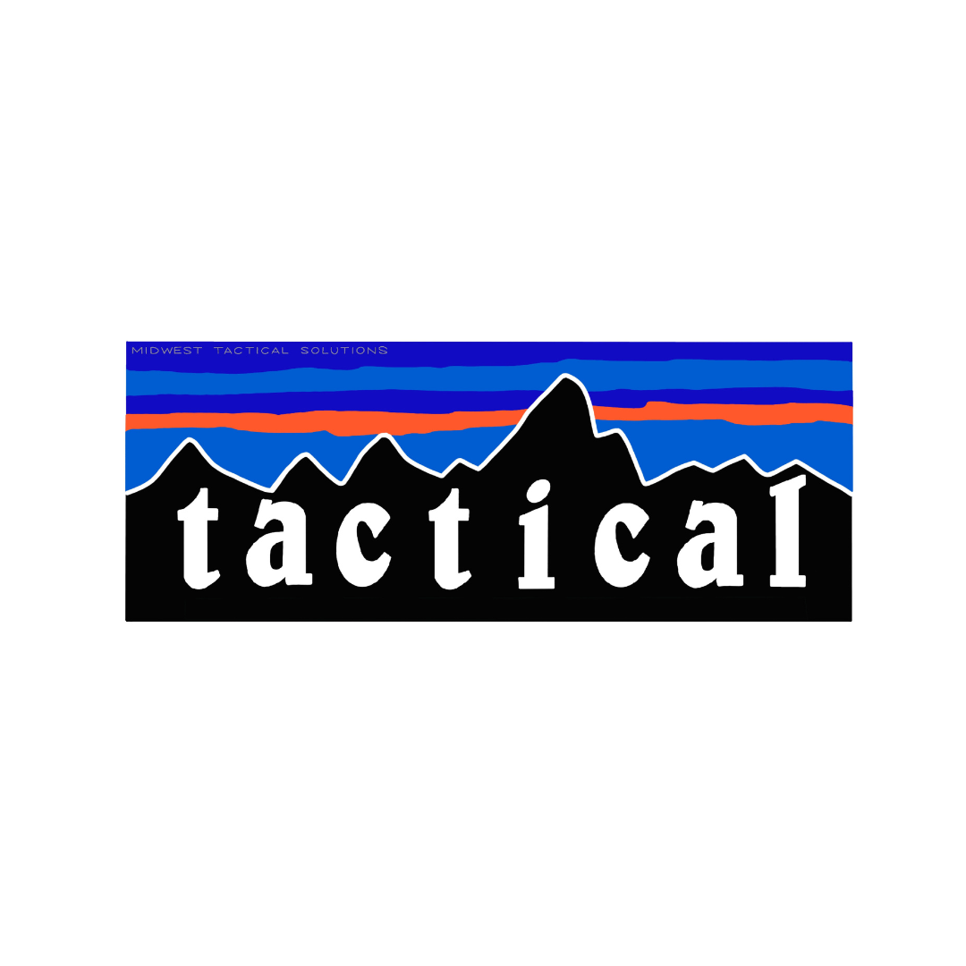 'TACTICAL' Slap sticker – MidWest Tactical Solutions